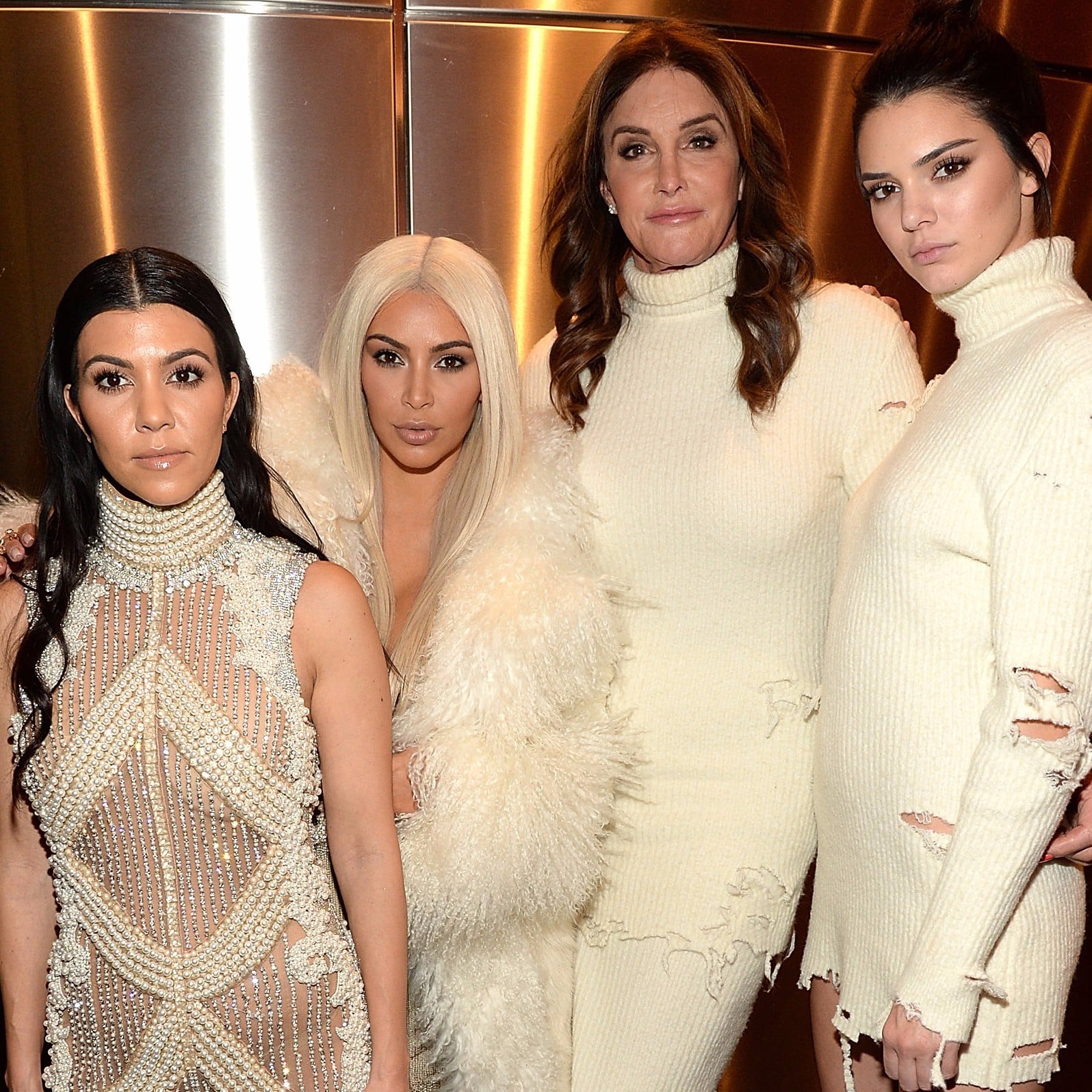 The Kardashian-Jenner Family at Kanye West's Fashion Show | PS Celebrity