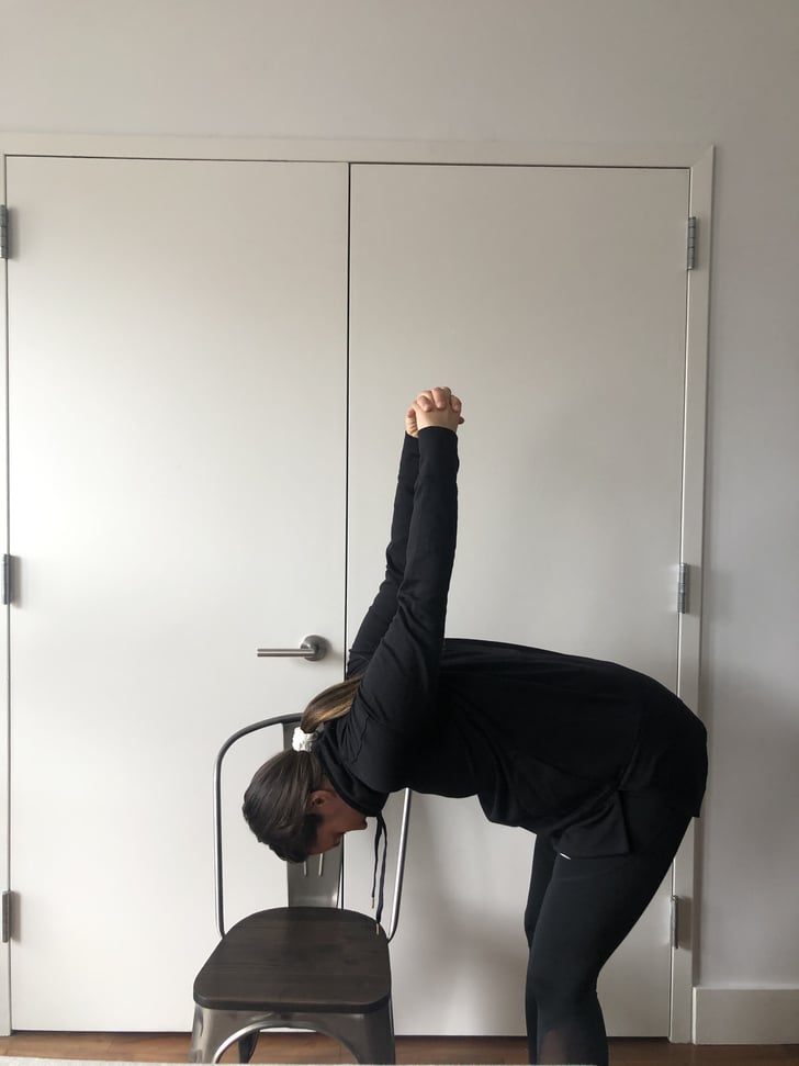 Forward Fold With Hands Interlaced Behind Back | 10-Minute Yoga ...