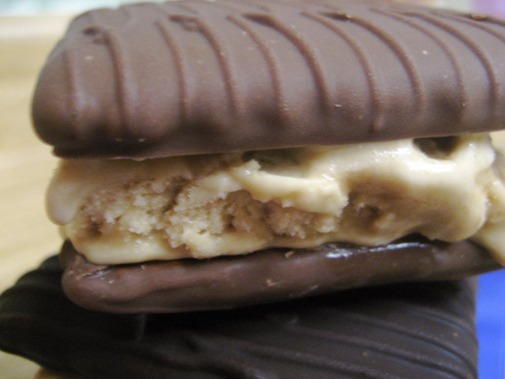 Dulce De Leche Ice Cream & Choco Covered Graham Cracker Sandwiches