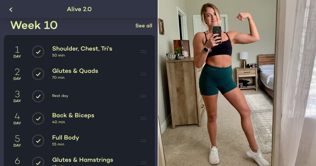 Alive by Whitney Simmons App Review | POPSUGAR Fitness