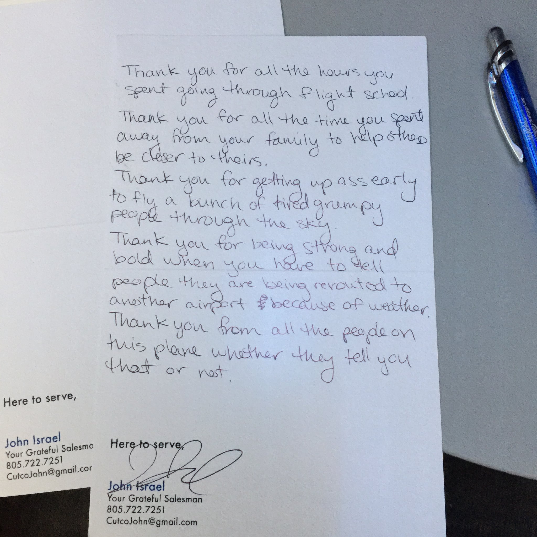 Thank-You Note Challenge | POPSUGAR Smart Living