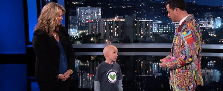 Jimmy Kimmel and Super Max | POPSUGAR Celebrity