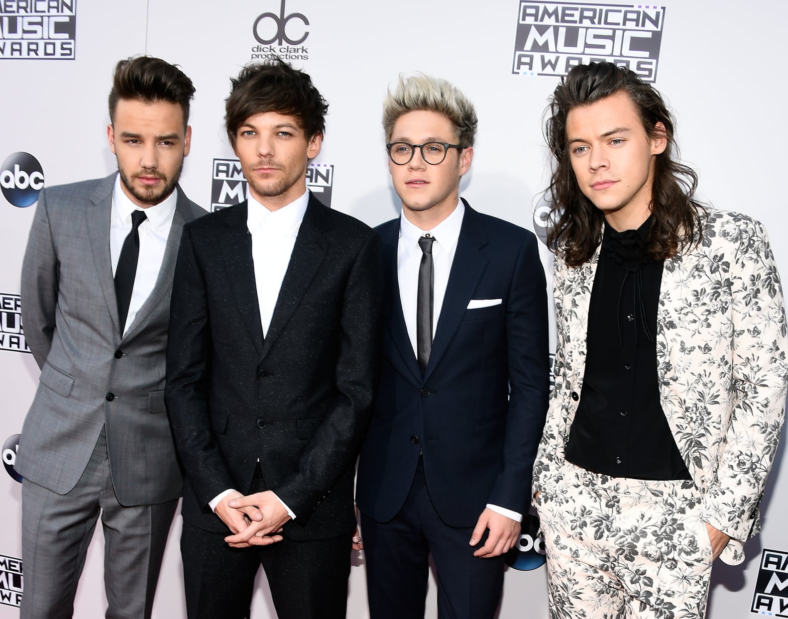 One Direction at American Music Awards 2015 | POPSUGAR Celebrity