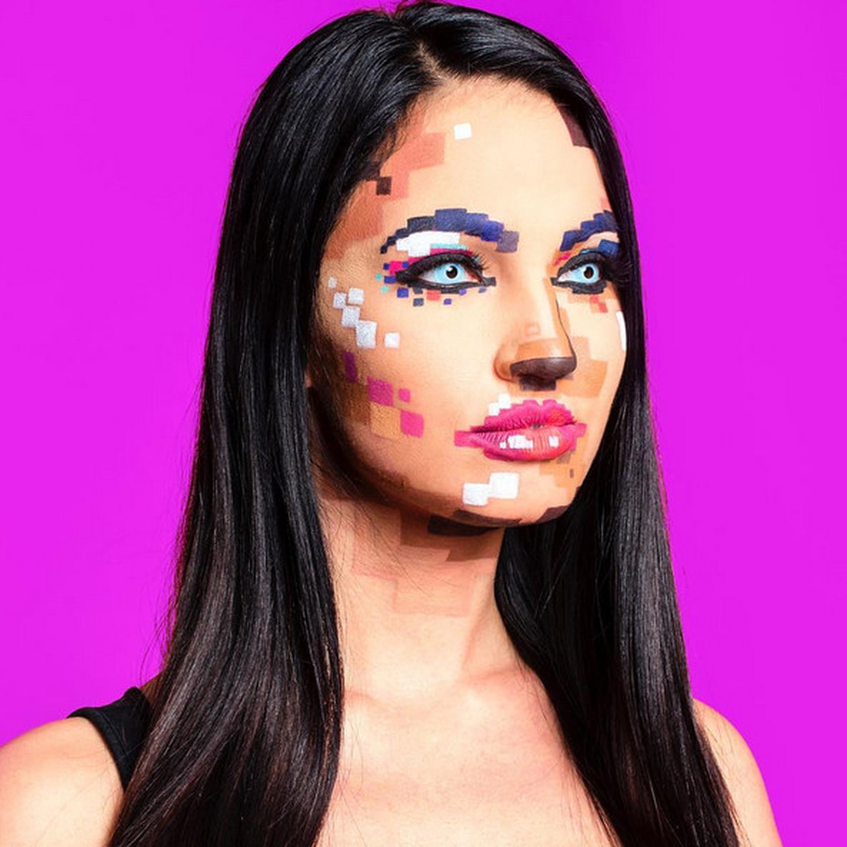 Pixel Face Makeup | PS Beauty
