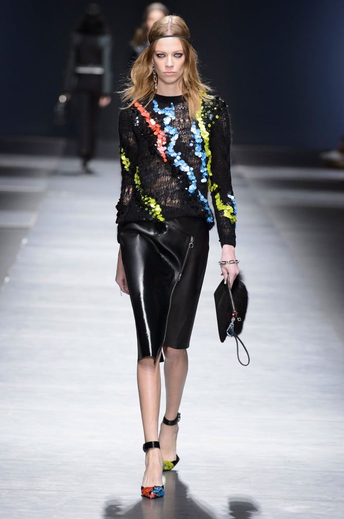 Versace Fall 2016 Runway | POPSUGAR Fashion