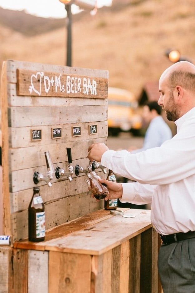 Beer Bar | Outdoor Drink Stations For Weddings | POPSUGAR Home Photo 2