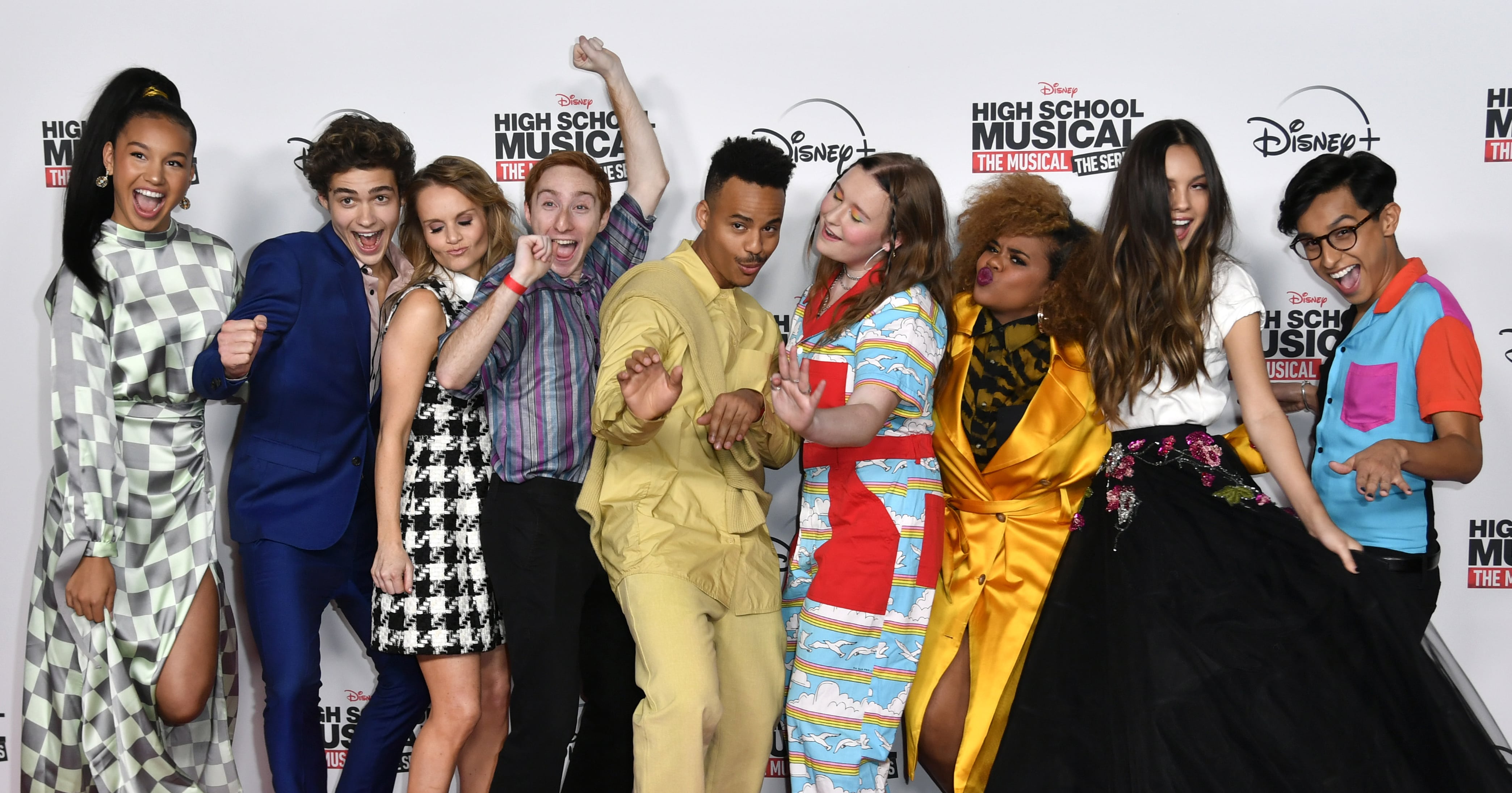 High School Musical Series Cast Attends LA Premiere | Photos | POPSUGAR ...