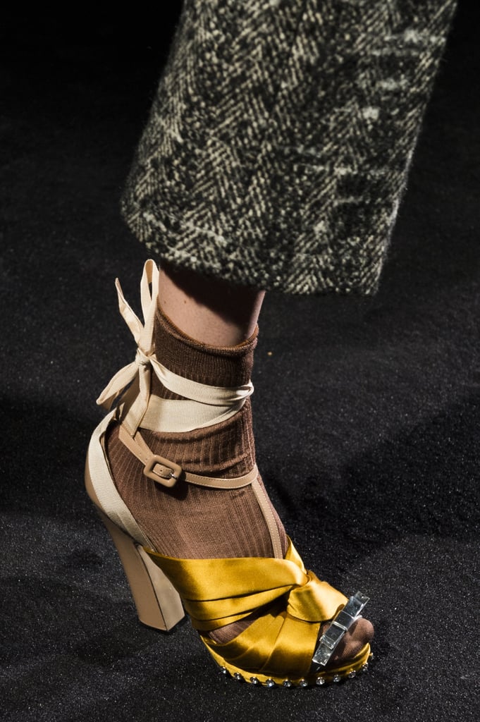 Best Runway Shoes at Milan Fashion Week Fall 2017 | POPSUGAR Fashion