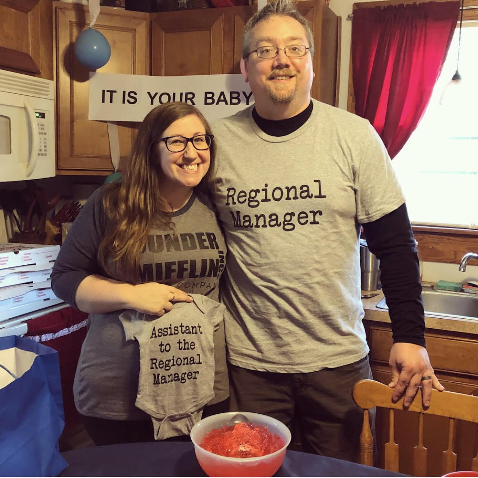 The Office-Themed Gender Reveal Party | PS Family