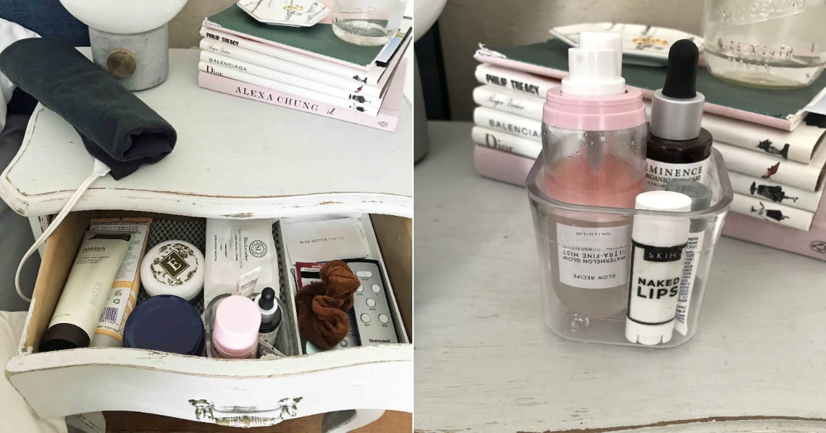 5 Minute Bedside Self-Care Station | POPSUGAR Family