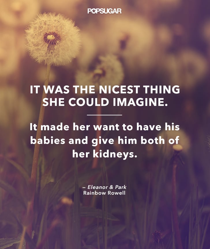 Eleanor And Park Quotes She Never Looked Nice