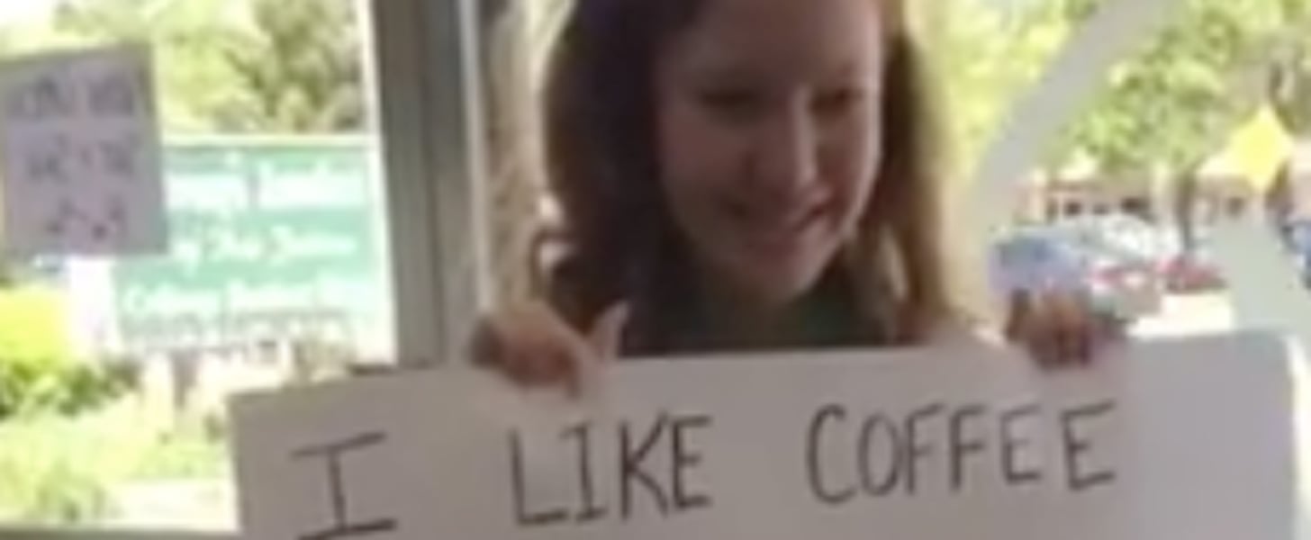 Coffee Shop Promposal | POPSUGAR Family