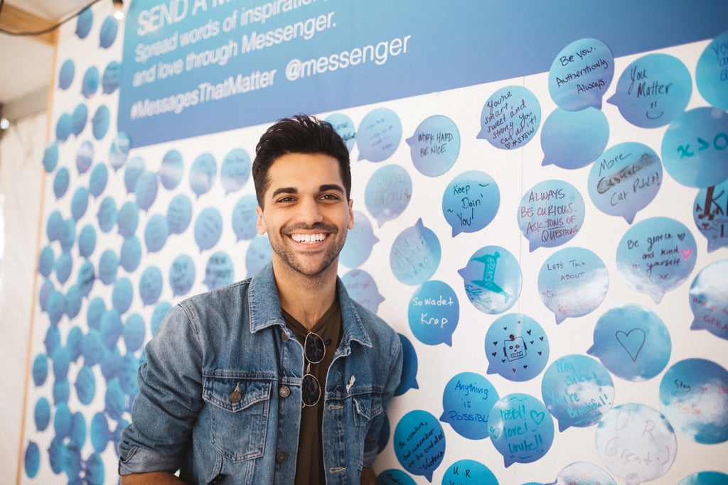 Facebook Messenger Messages That Matter Wall at SXSW 2018 | POPSUGAR News