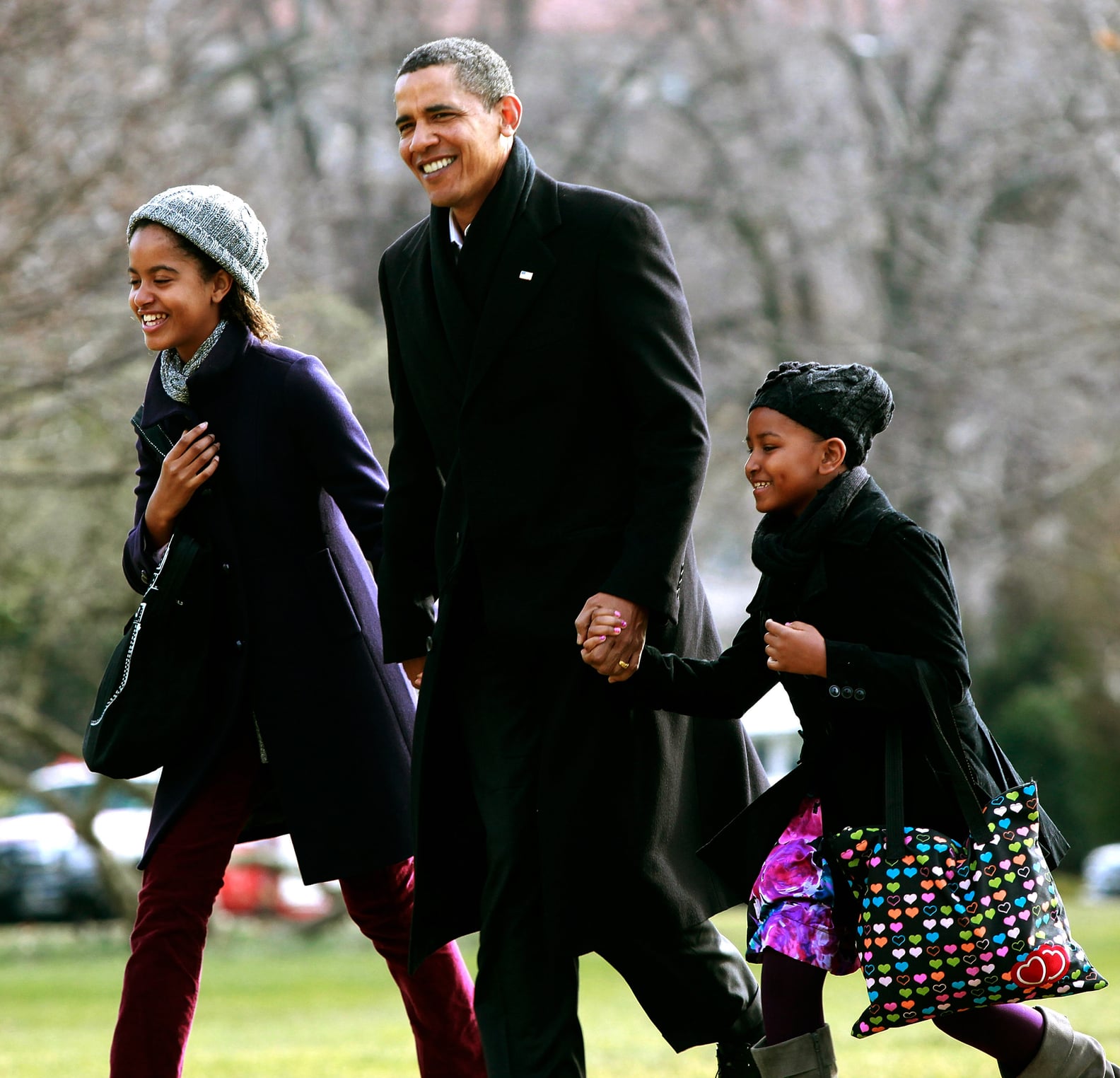 Barack Obama Cute Moments With Sasha and Malia | PS Celebrity