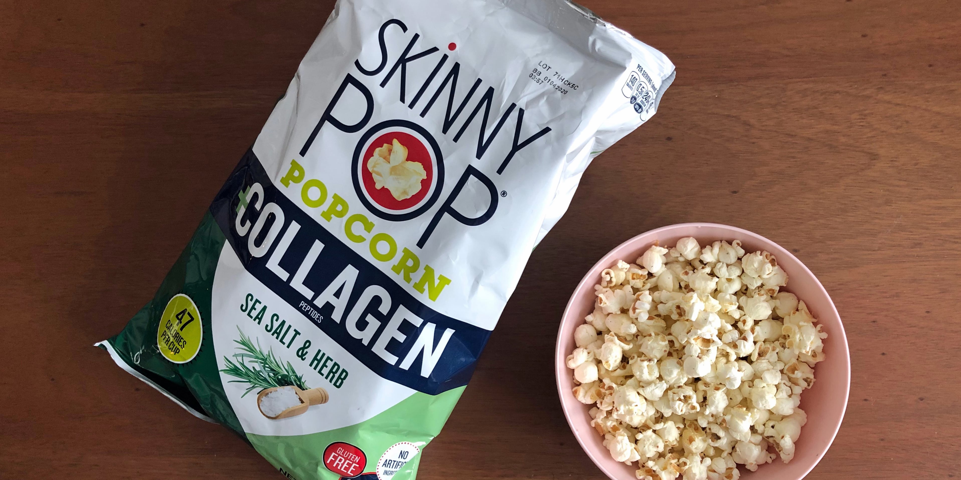 SkinnyPop Releases New +Collagen Popcorn | PS Fitness
