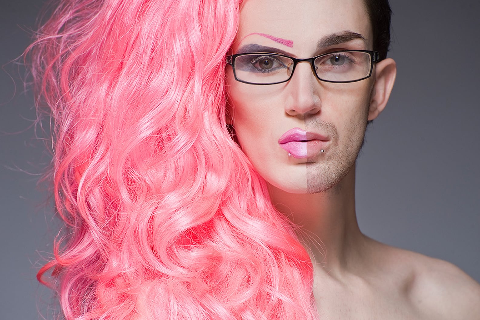 Half-Drag Portrait Series | POPSUGAR Beauty