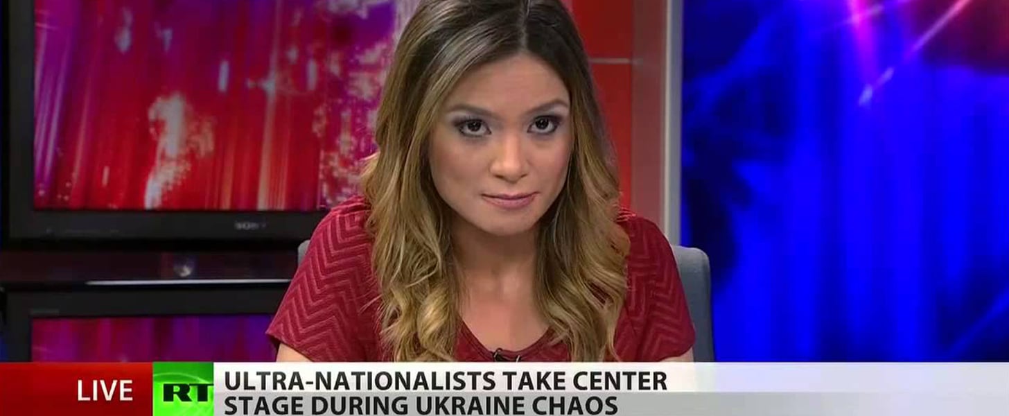 Russia Today Anchor Liz Wahl | POPSUGAR Celebrity