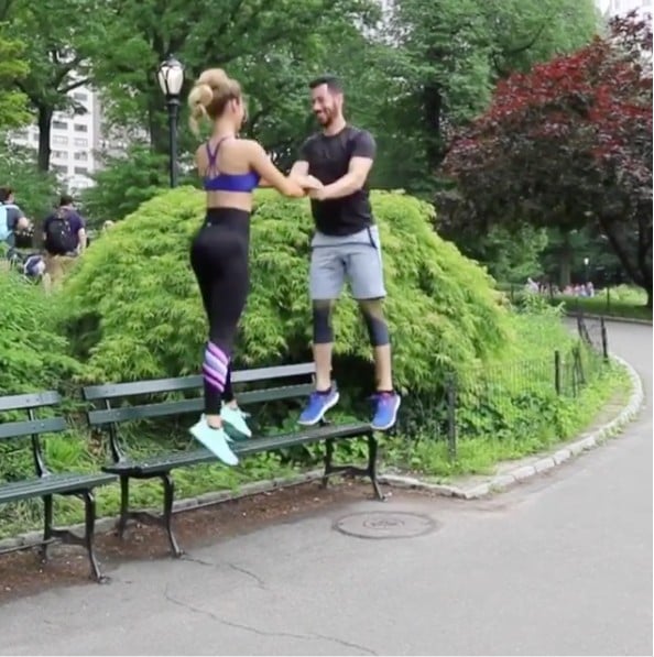 Outdoor Partner Workout Video | PS Fitness