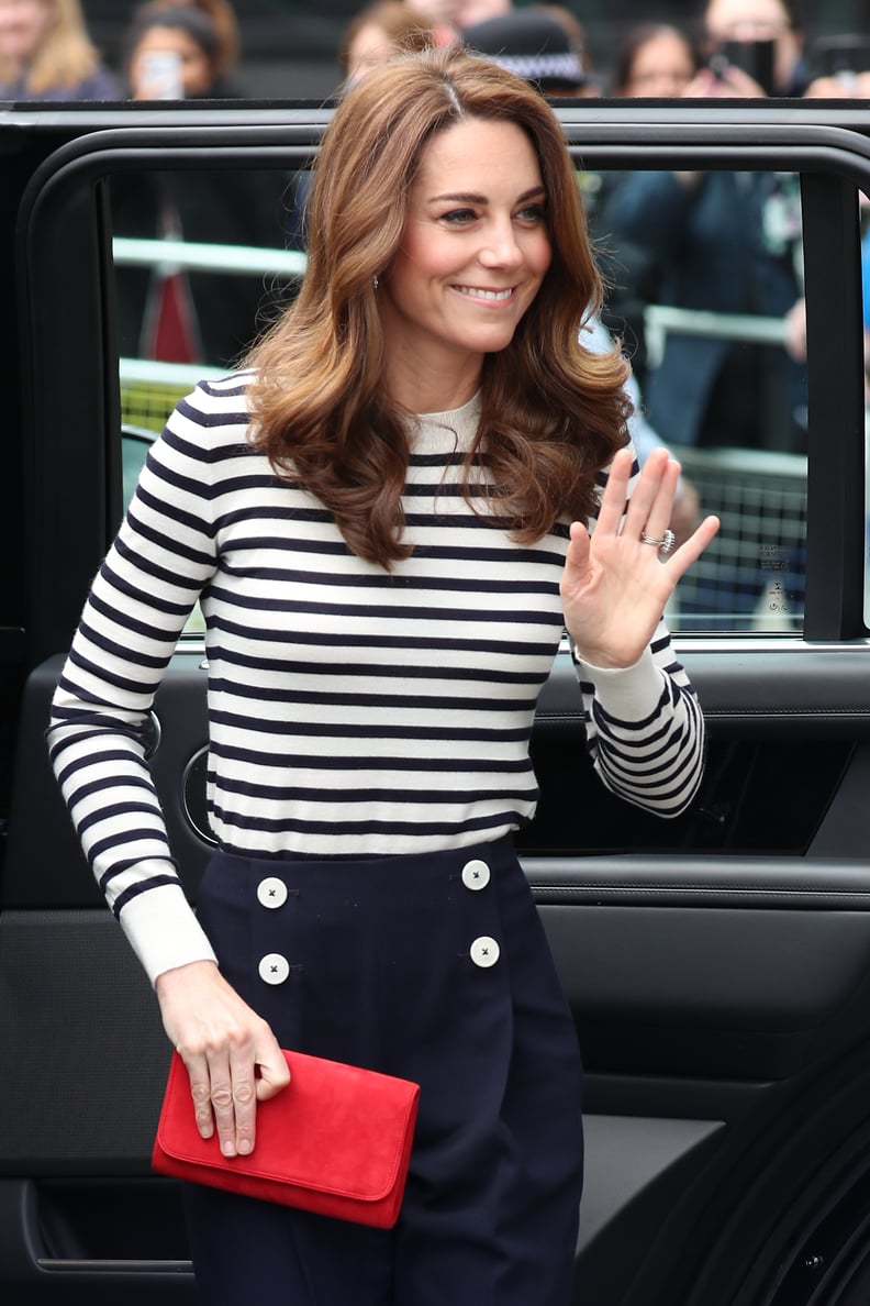 Kate Middleton Striped Shirt May 2019 | PS Fashion