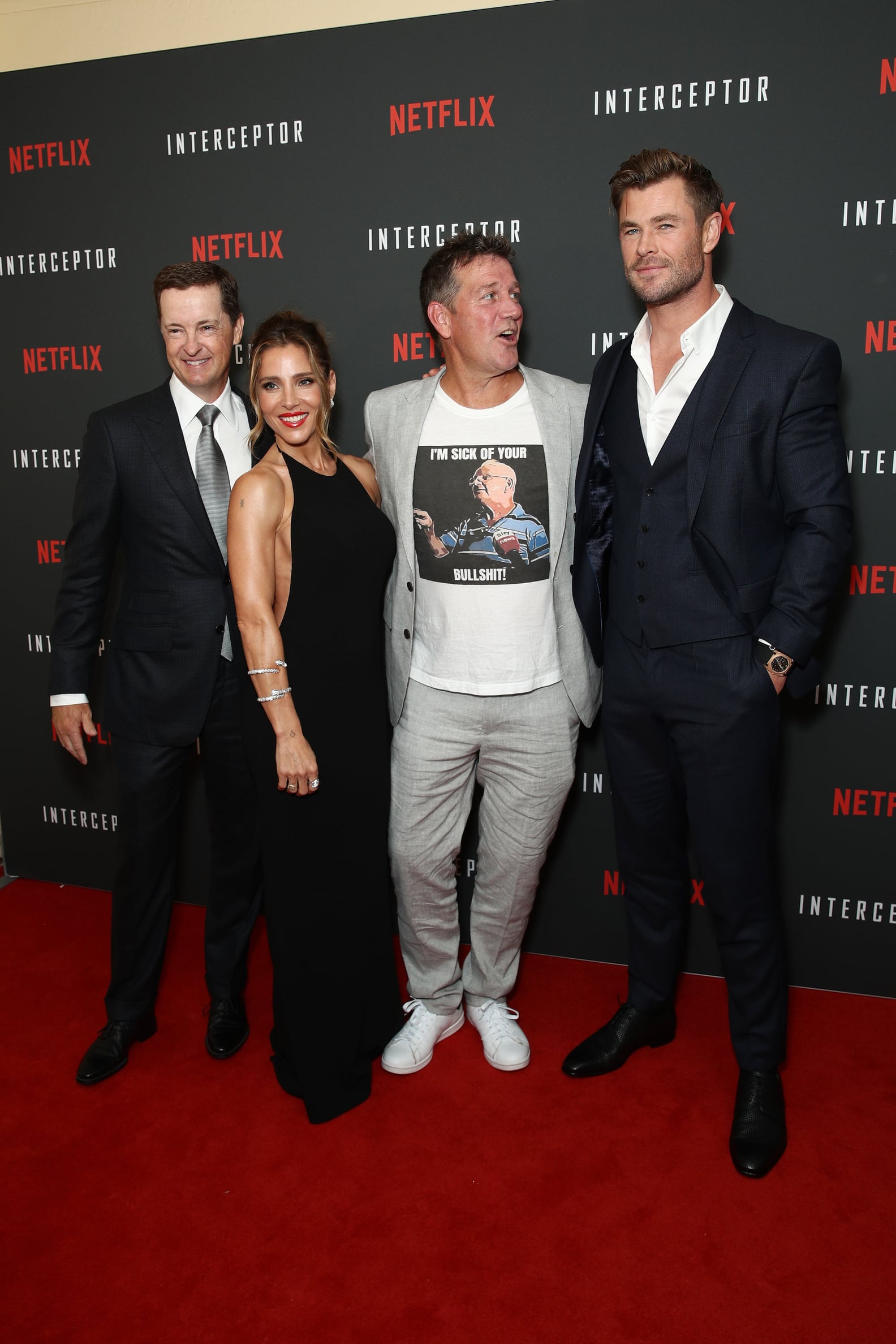 Chris Hemsworth and Elsa Pataky at Interception Premiere | PS Celebrity