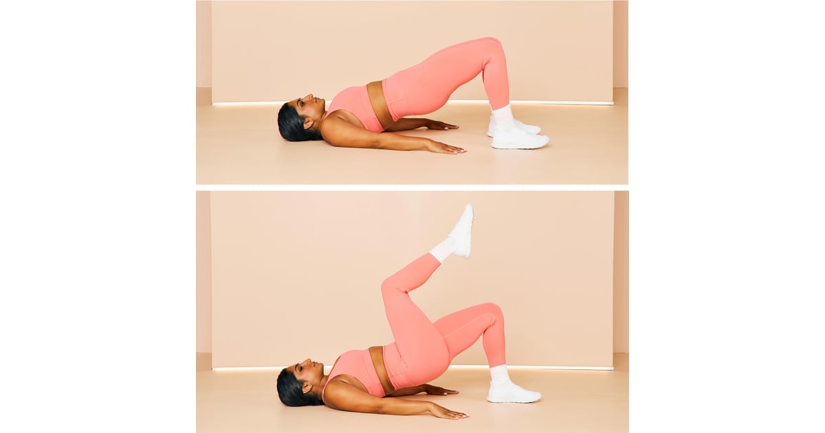 Marching Bridge | 7 Best Glute Activation Exercises | POPSUGAR Fitness ...
