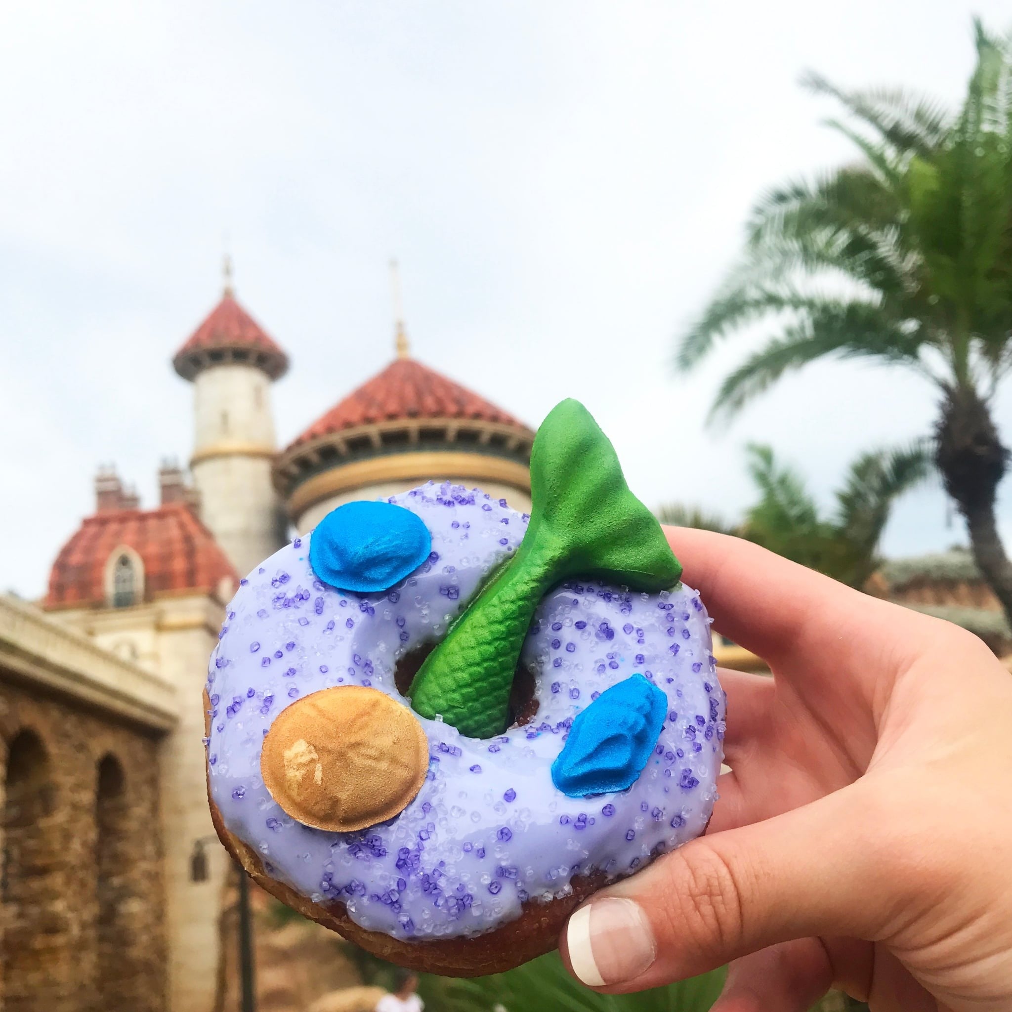 Where to Find the Mermaid Doughnut at Walt Disney World | PS Food