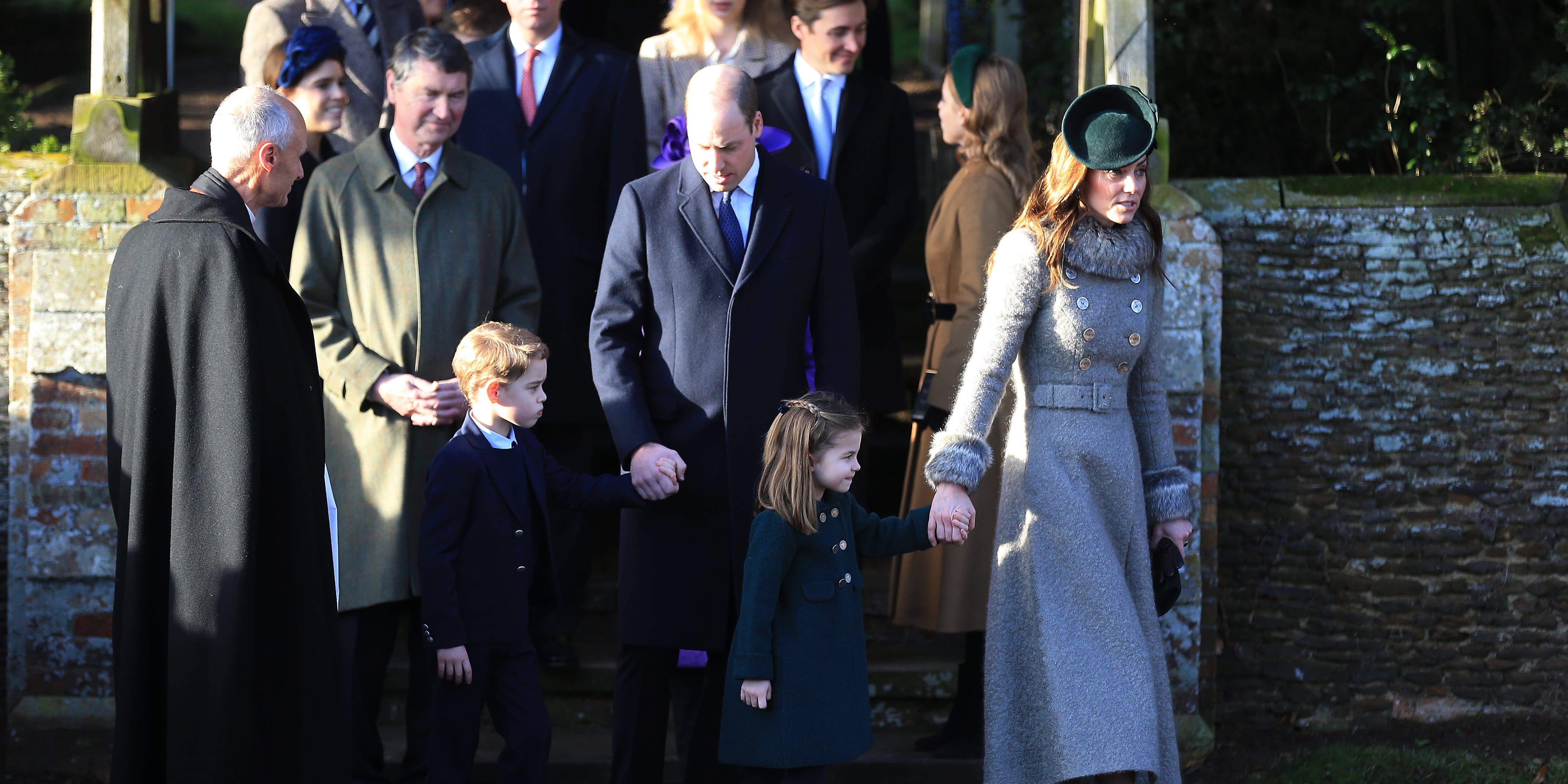 British Royal Family Christmas Church Service 2019 | POPSUGAR Celebrity