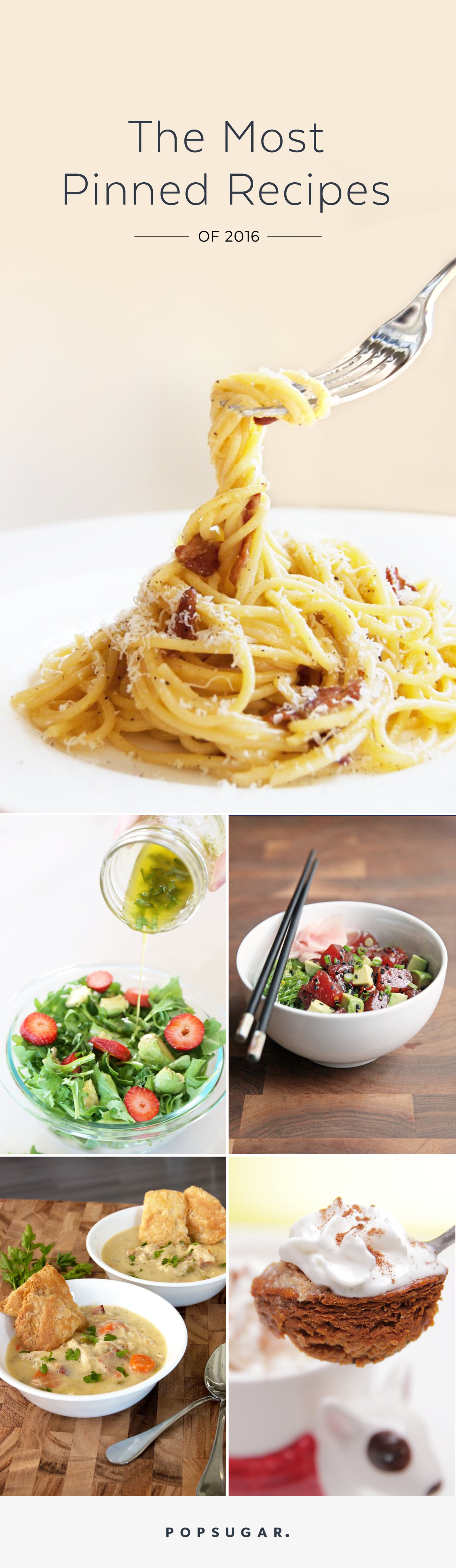 Most Pinned Recipes of 2016 | PS Food