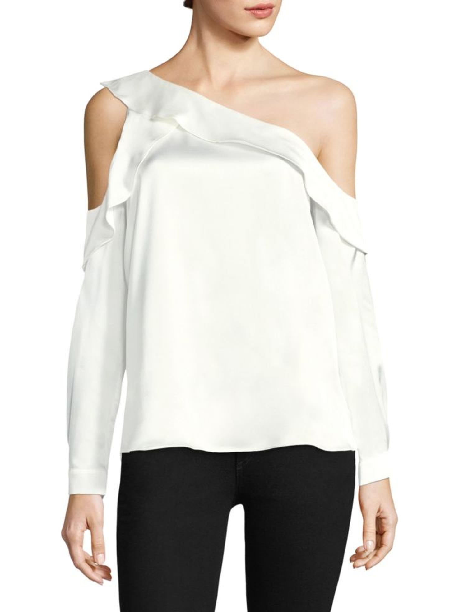 Asymmetrical Cold-Shoulder Tops | PS Fashion