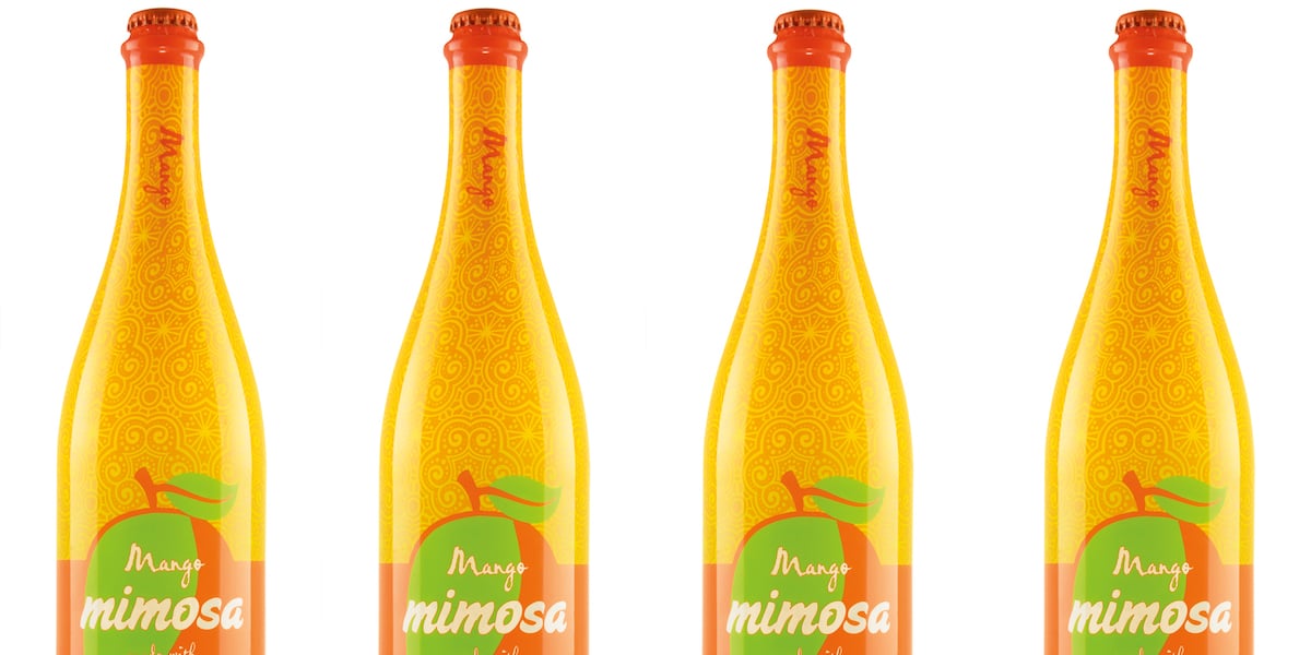 Aldi Mango Mimosa Bottle | PS Food