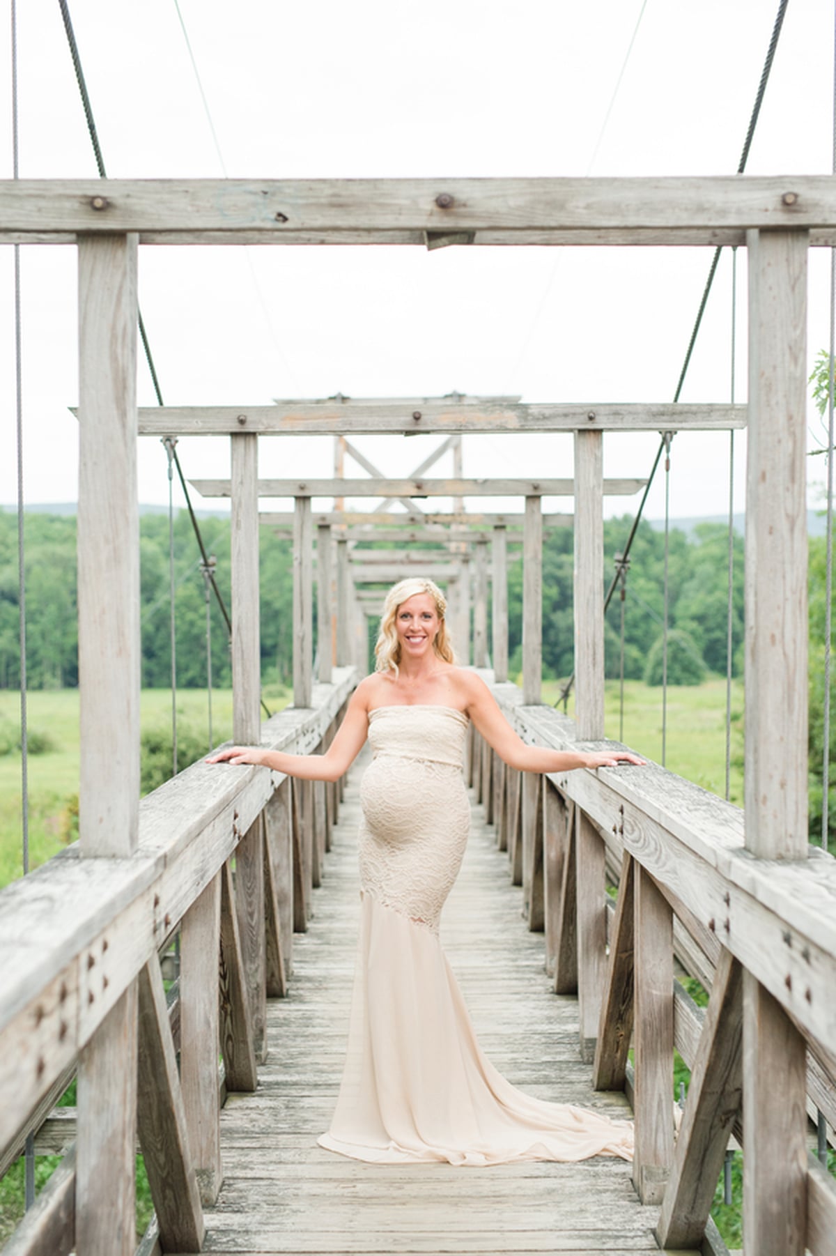 Pregnant Bride Maternity Style | PS Family