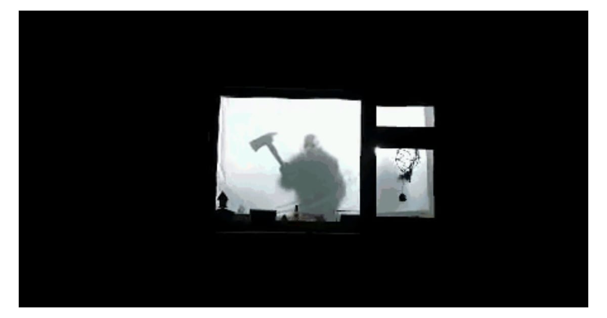 Scary Halloween Window Display | POPSUGAR Home