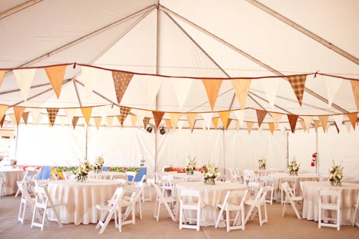 Wedding Decor Ideas With Flags | PS Love