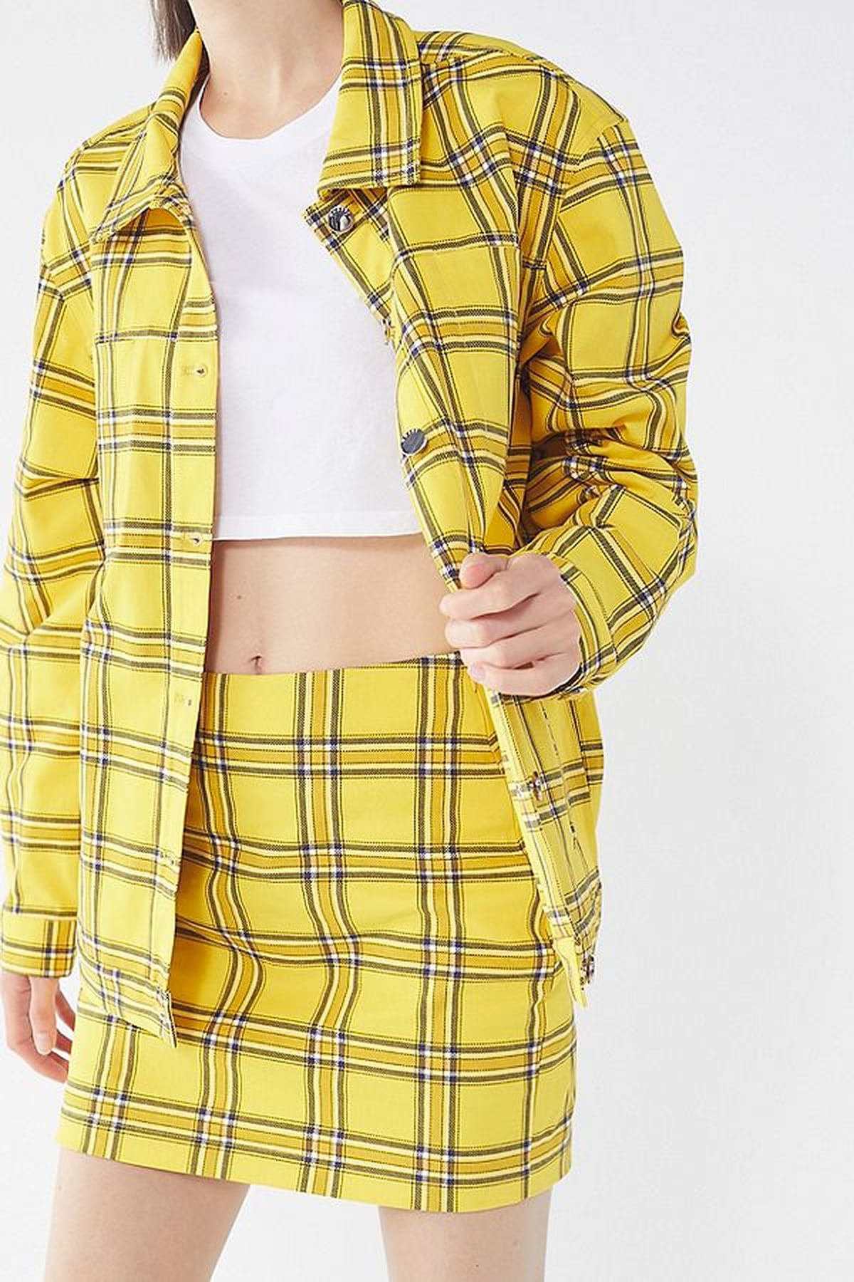 Yellow Plaid Clothing Inspired by Clueless | PS Fashion