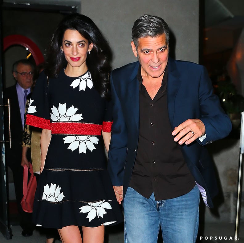Amal Alamuddin and George Clooney With Her Parents | Photos | PS Celebrity