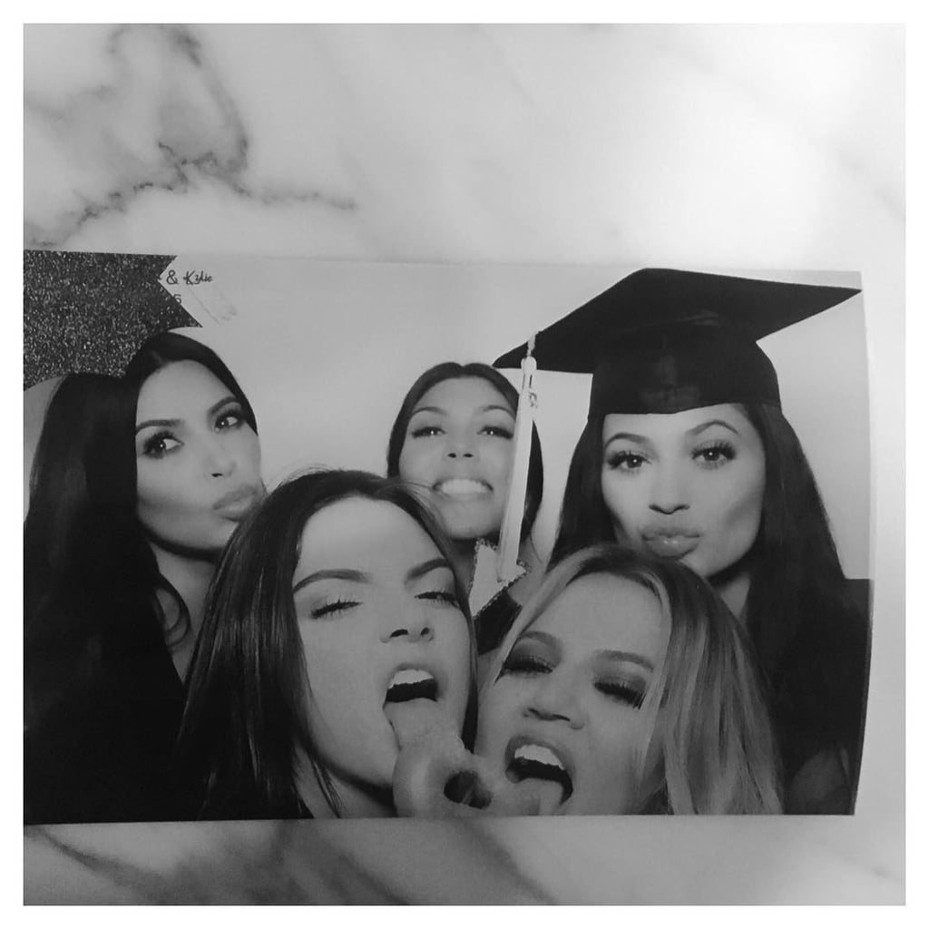 Kendall and Kylie Jenner's Graduation Party Style | POPSUGAR Fashion
