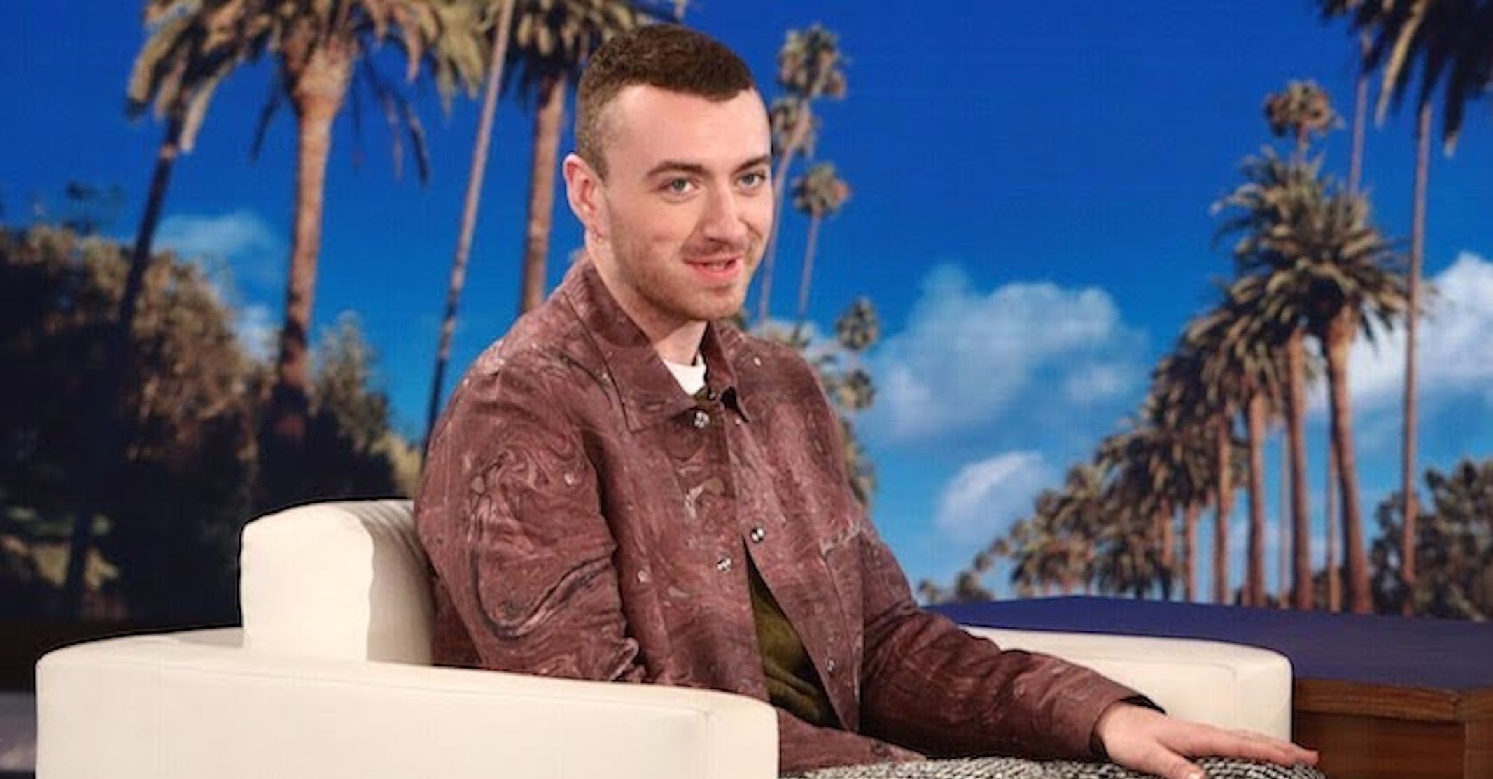 Sam Smith Talks About Being in a Relationship on Ellen 2017 | POPSUGAR ...