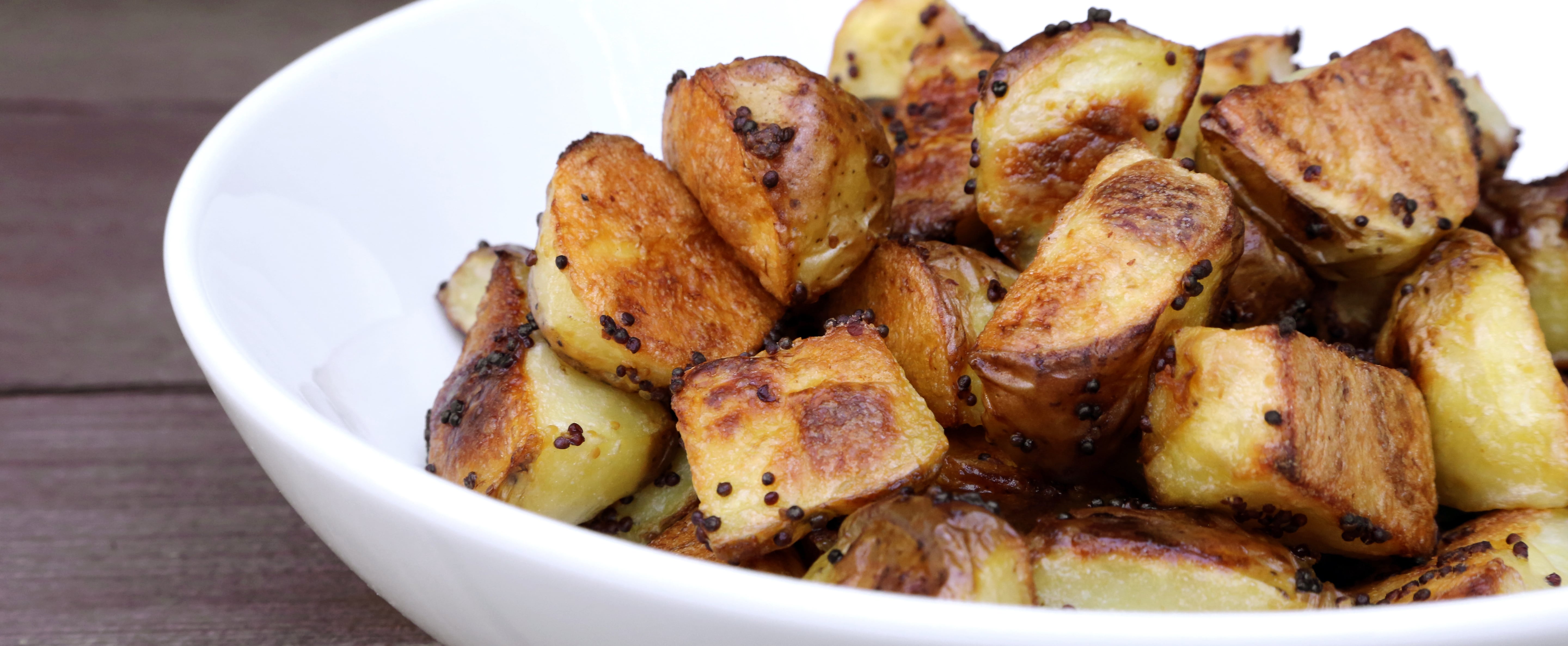 Mustard Roasted Potatoes Recipe | PS Food