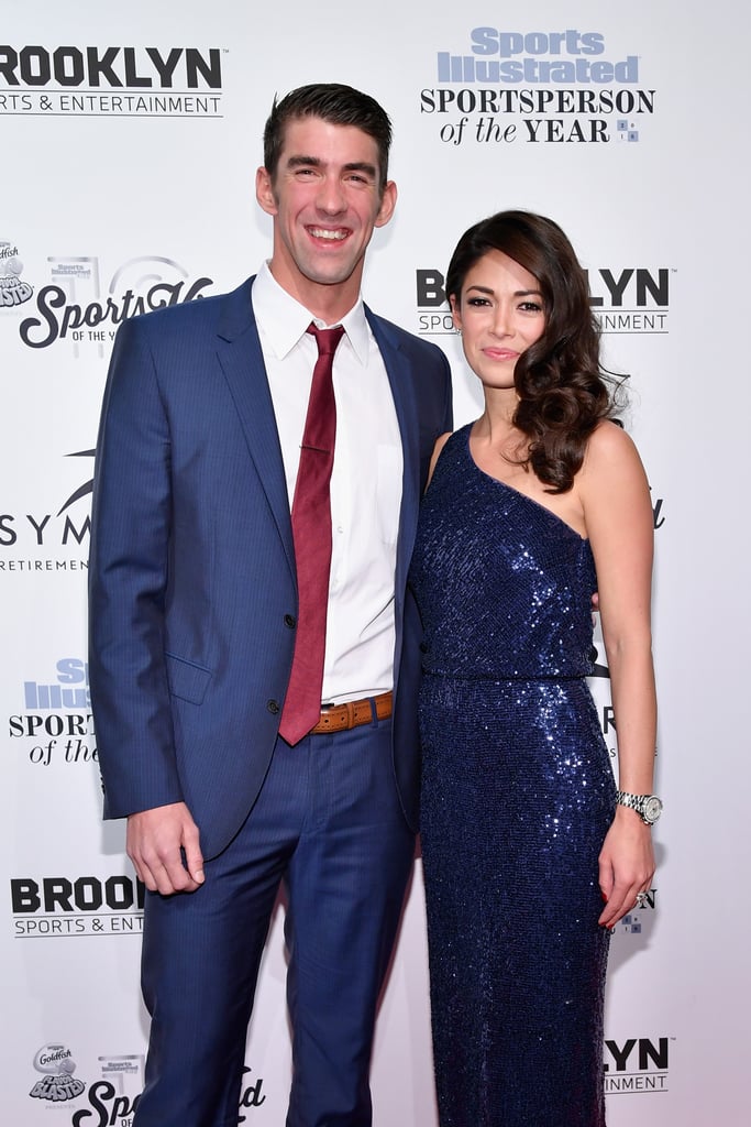 Michael Phelps and Wife Nicole Sports Illustrated Event 2016 | POPSUGAR ...
