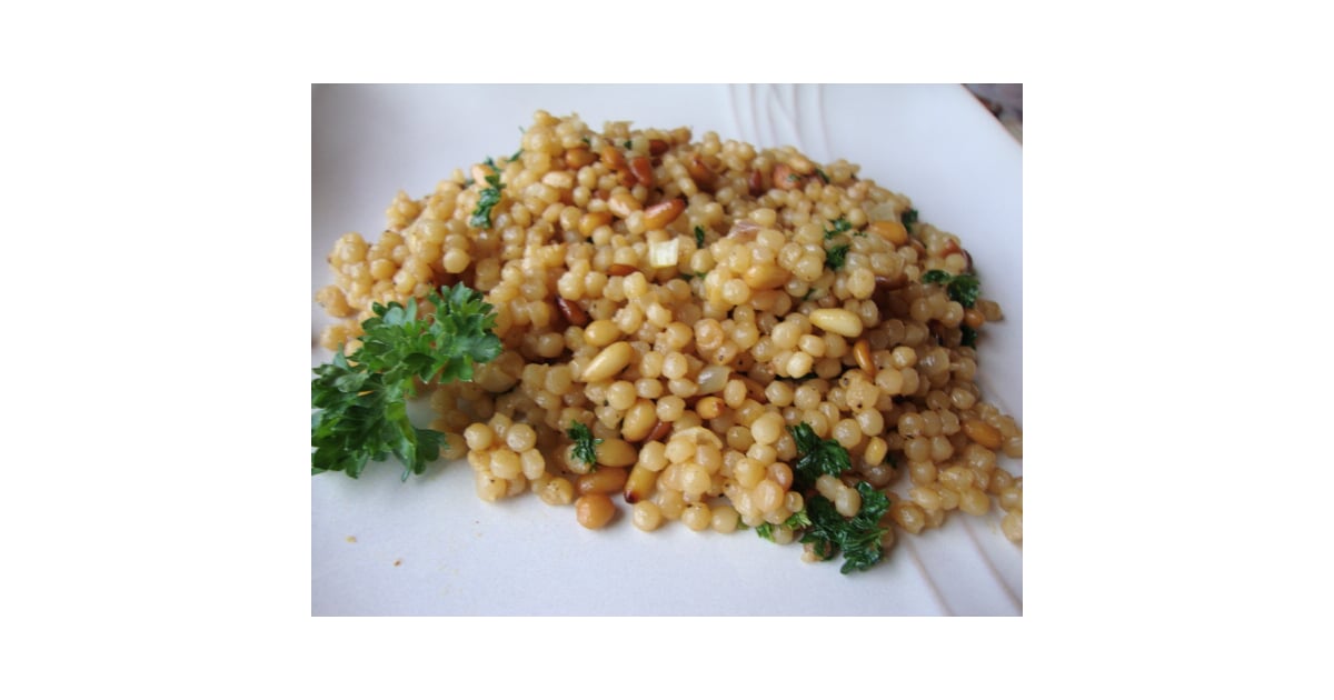 Israeli Couscous with Pine Nuts and Parsley