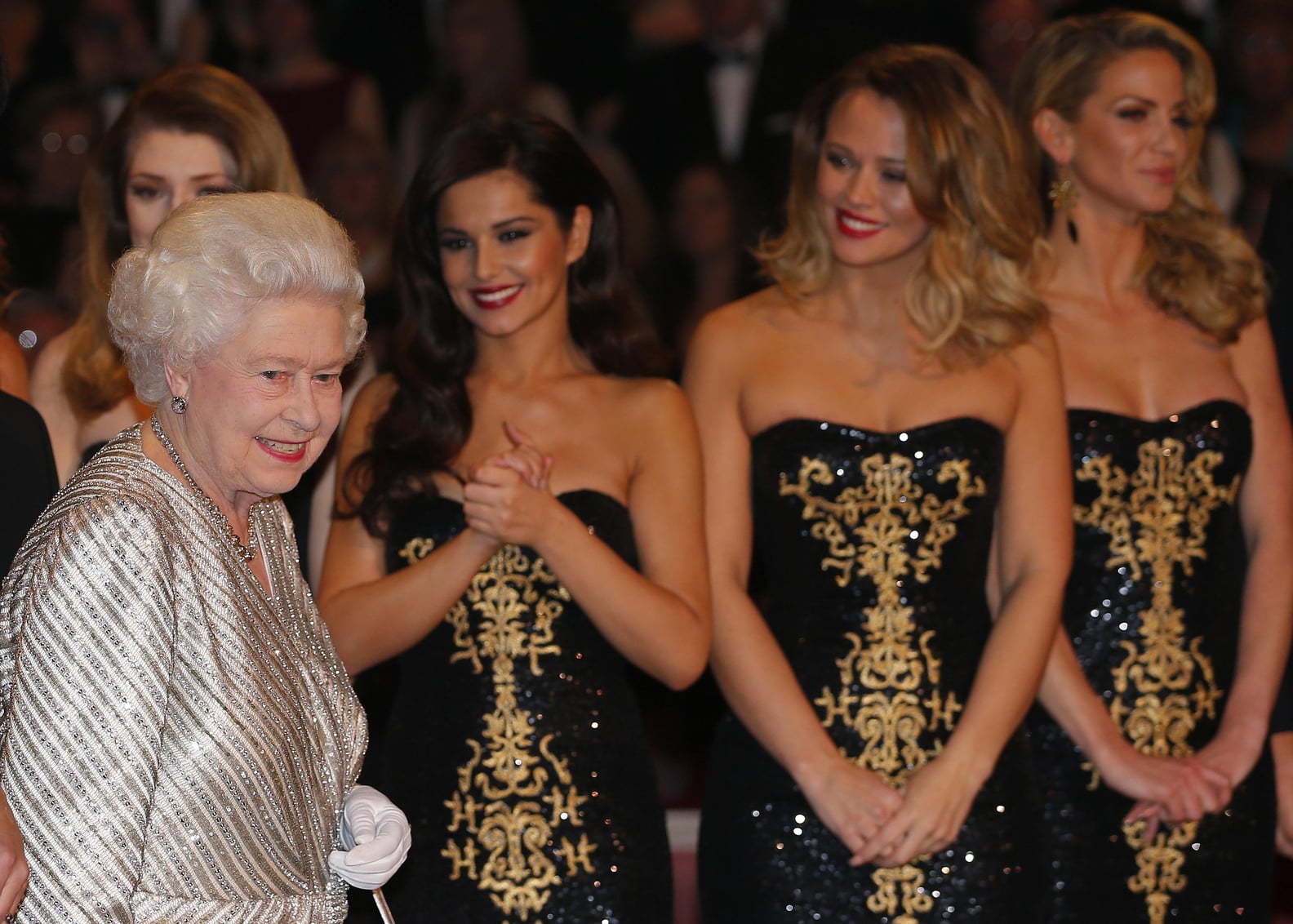 Queen Elizabeth With Celebrities | PS Celebrity