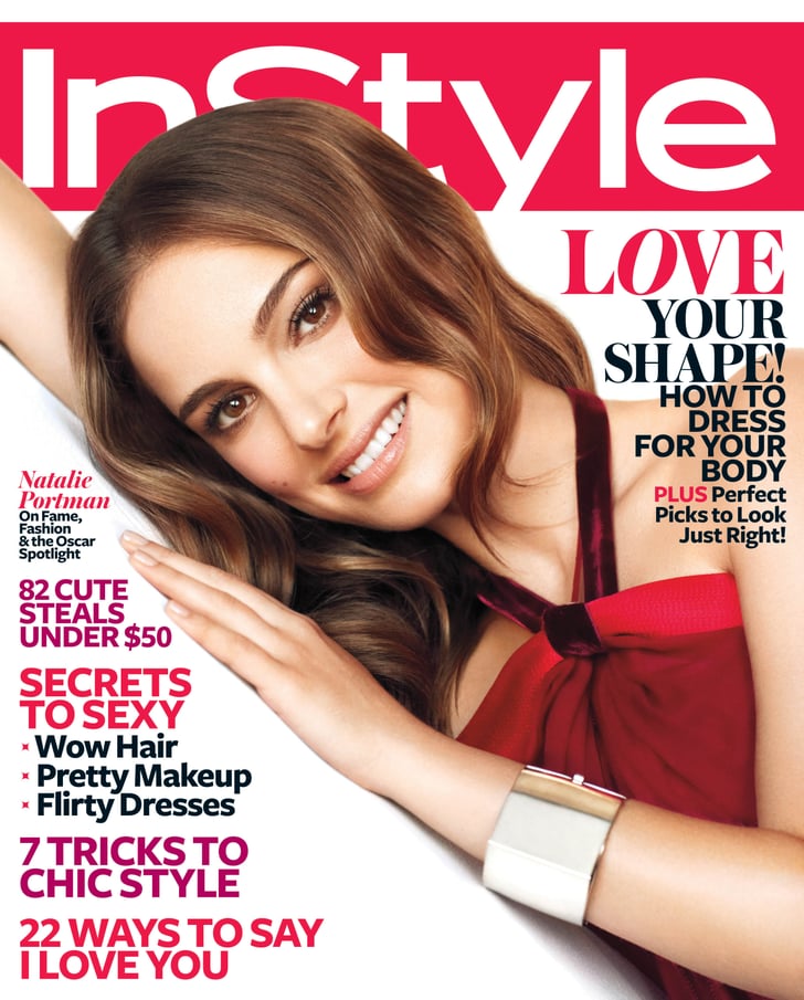 Pictures of Natalie Portman on the February Cover of InStyle Magazine ...