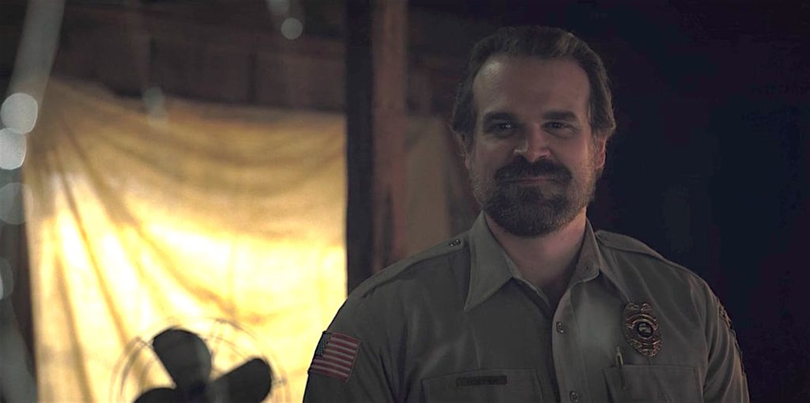 Hot Pictures of Jim Hopper on Stranger Things | PS Entertainment