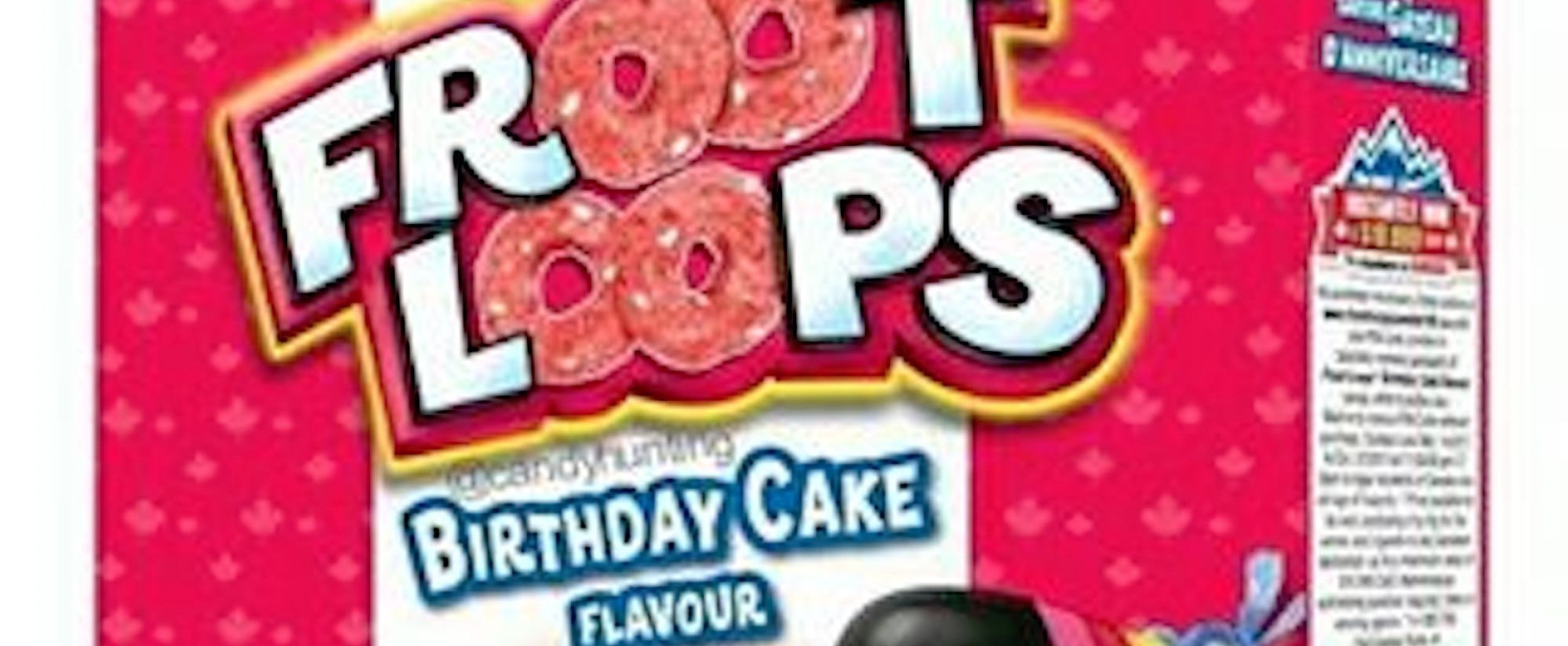 Birthday Cake Flavored Froot Loops | PS Food