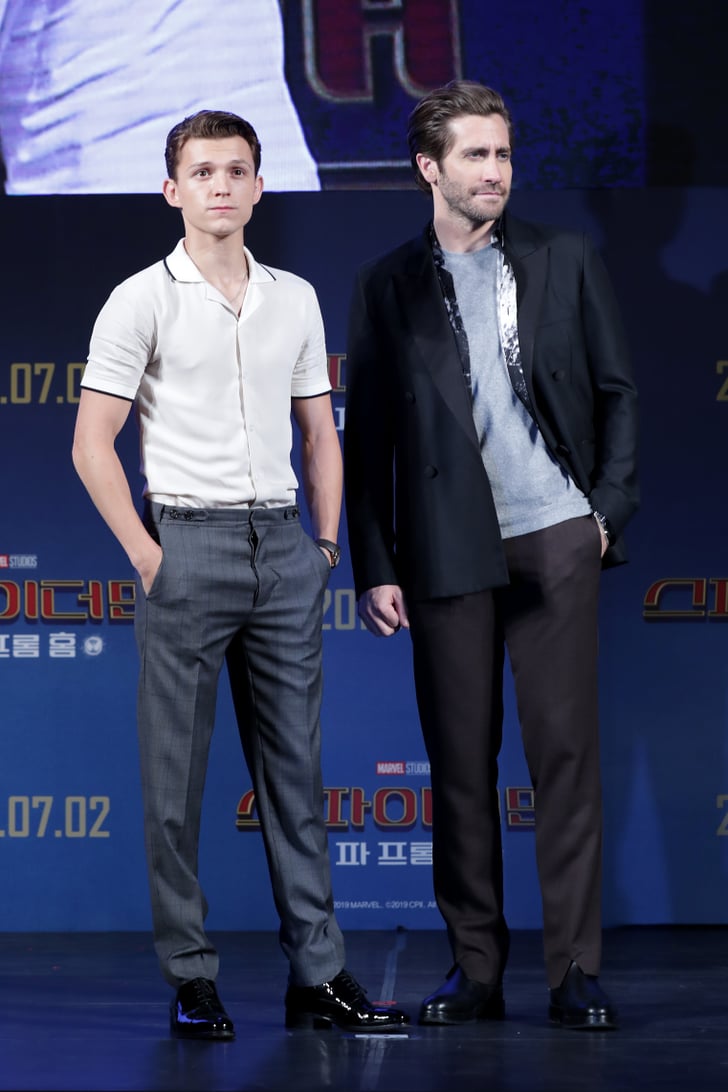 Jake Gyllenhaal And Tom Holland Friendship Pictures Popsugar Celebrity Photo 16