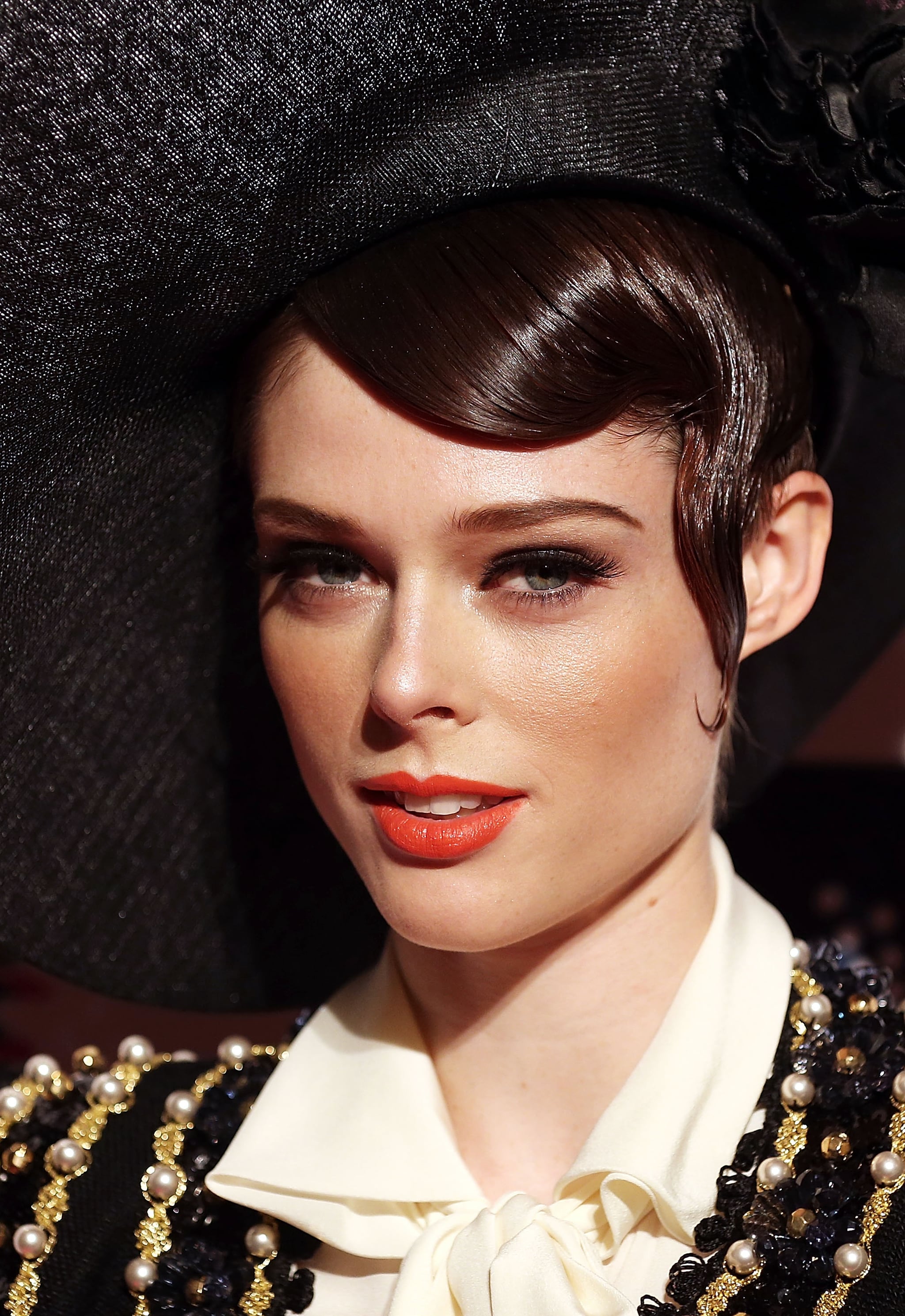 Coco Rocha Let These Celebrity Lipstick Lovers Inspire Your Christmas Party Beauty Look