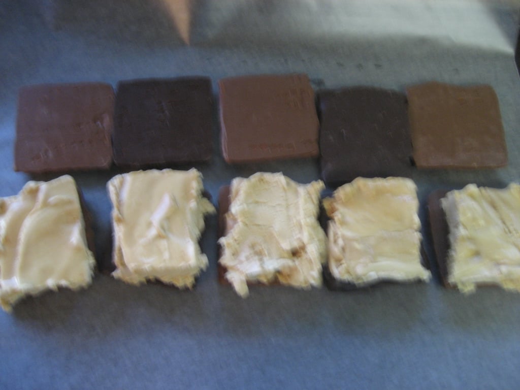 Dulce De Leche Ice Cream & Choco Covered Graham Cracker Sandwiches