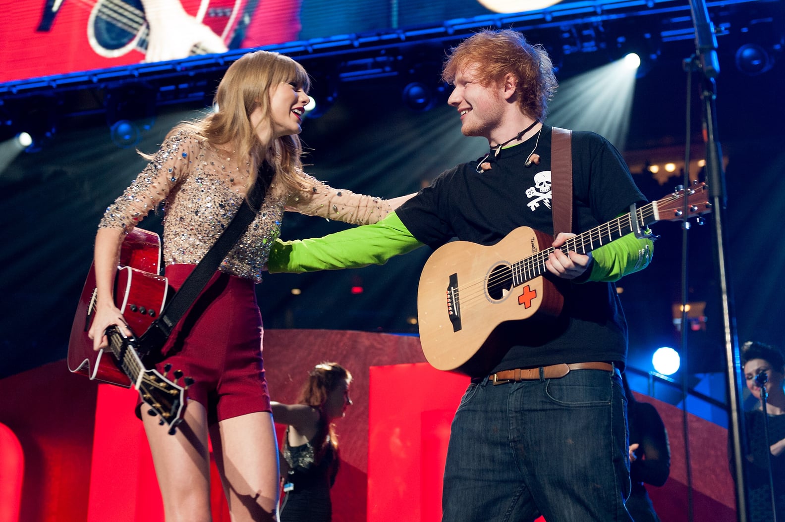 Taylor Swift and Ed Sheeran Pictures | PS Celebrity