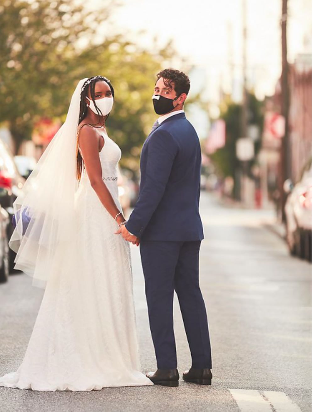 Wedding Face Masks For Bride and Groom | PS Love