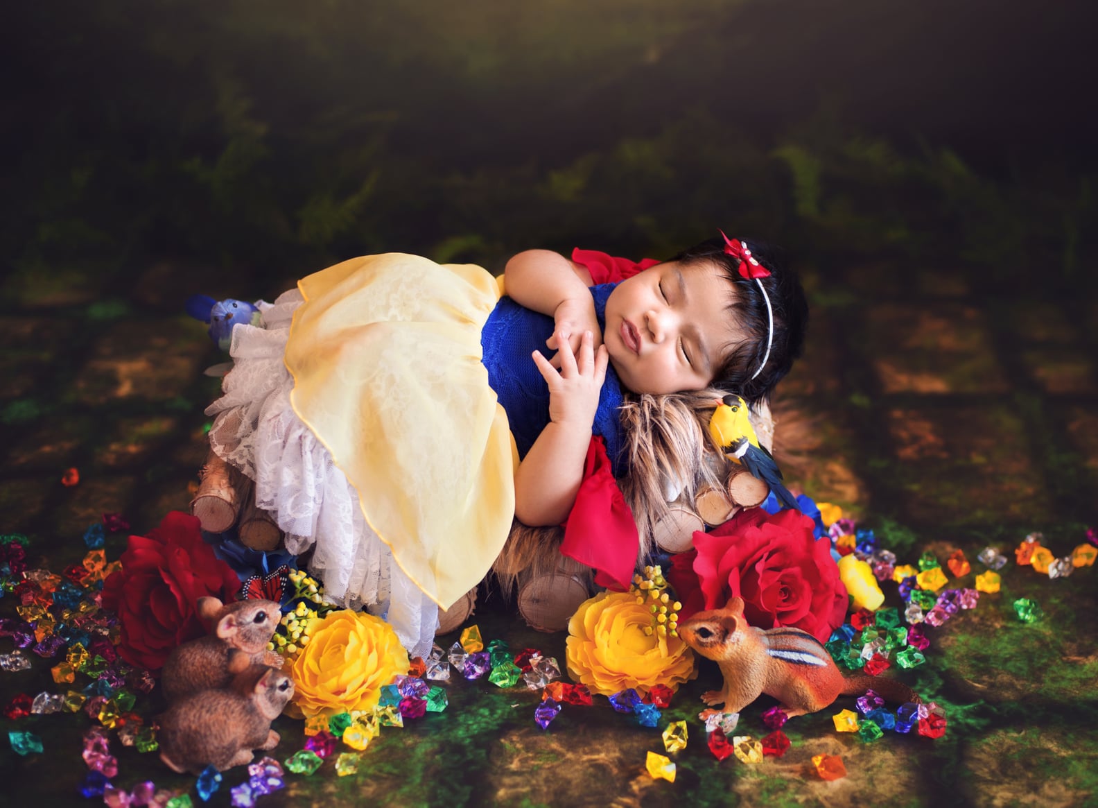 Photo Shoot of Babies as Disney Princesses | POPSUGAR Family